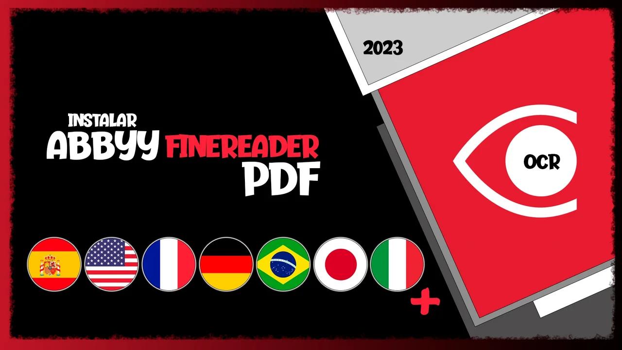 Descargar e Instalar ABBYY Finereader PDF + OCR Full Español 2023