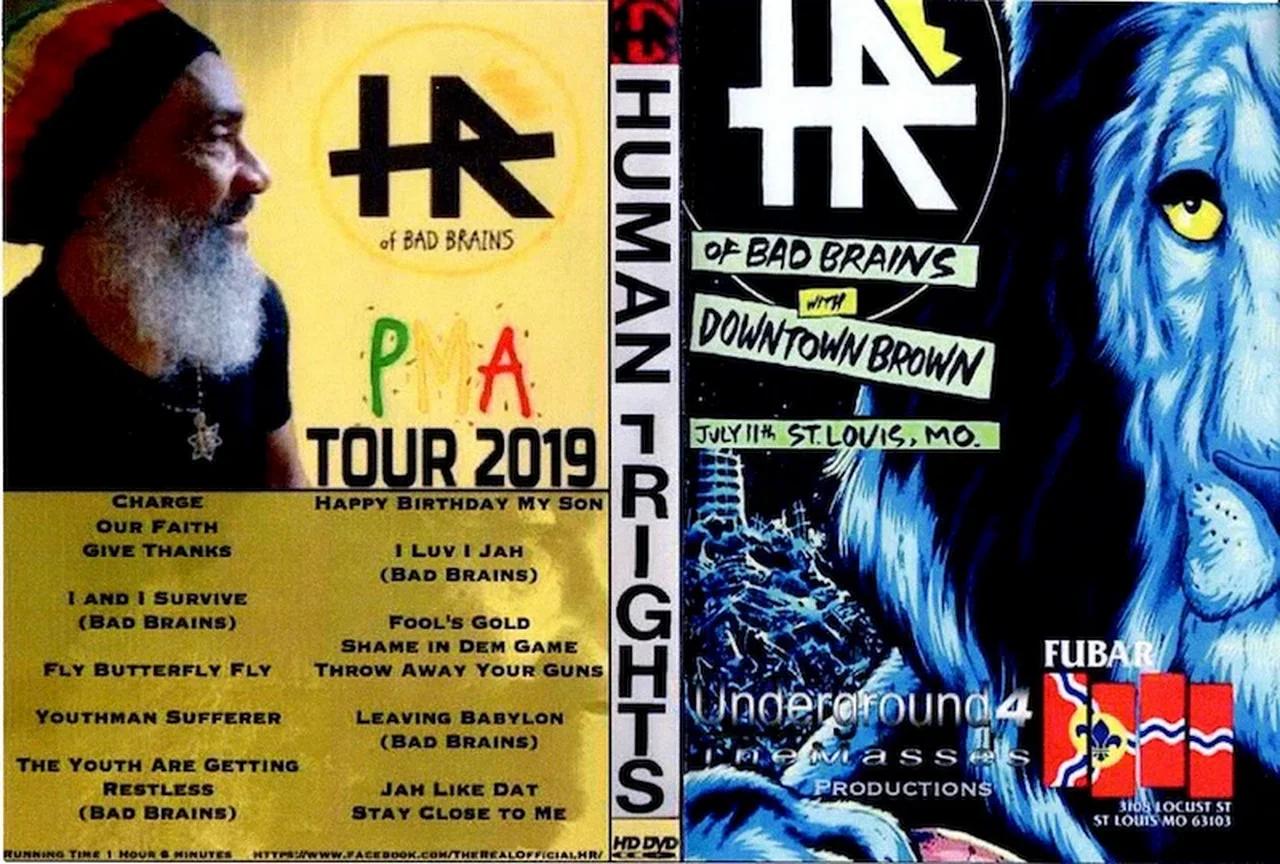 H.R. PMA Tour Live in St Louis Fubar Bar 7/11/19