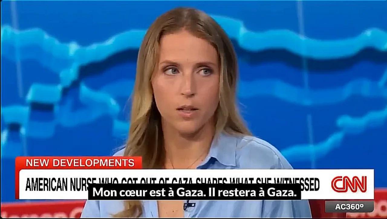 EMILY CALLAHAN, infirmière américaine, raconte ses 26 jours à Gaza