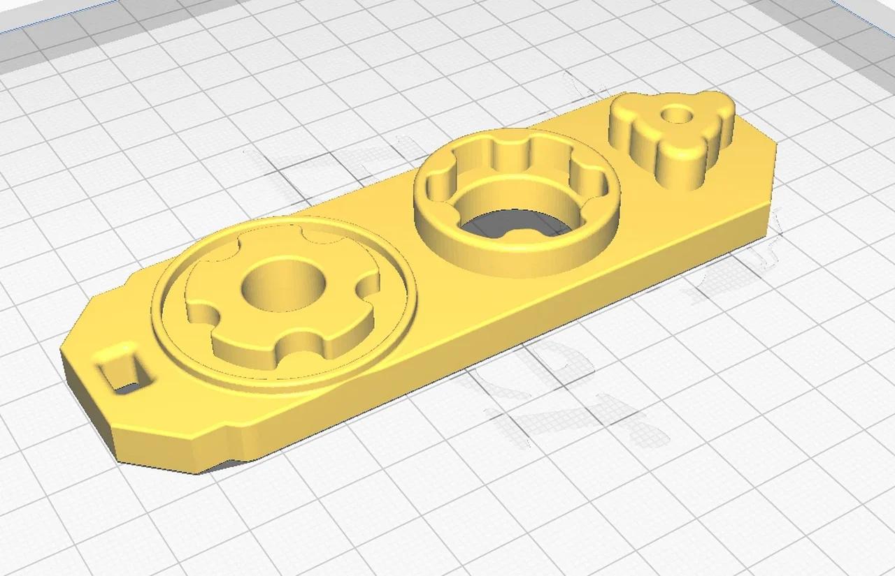 Rugged obsidian 9 tool.