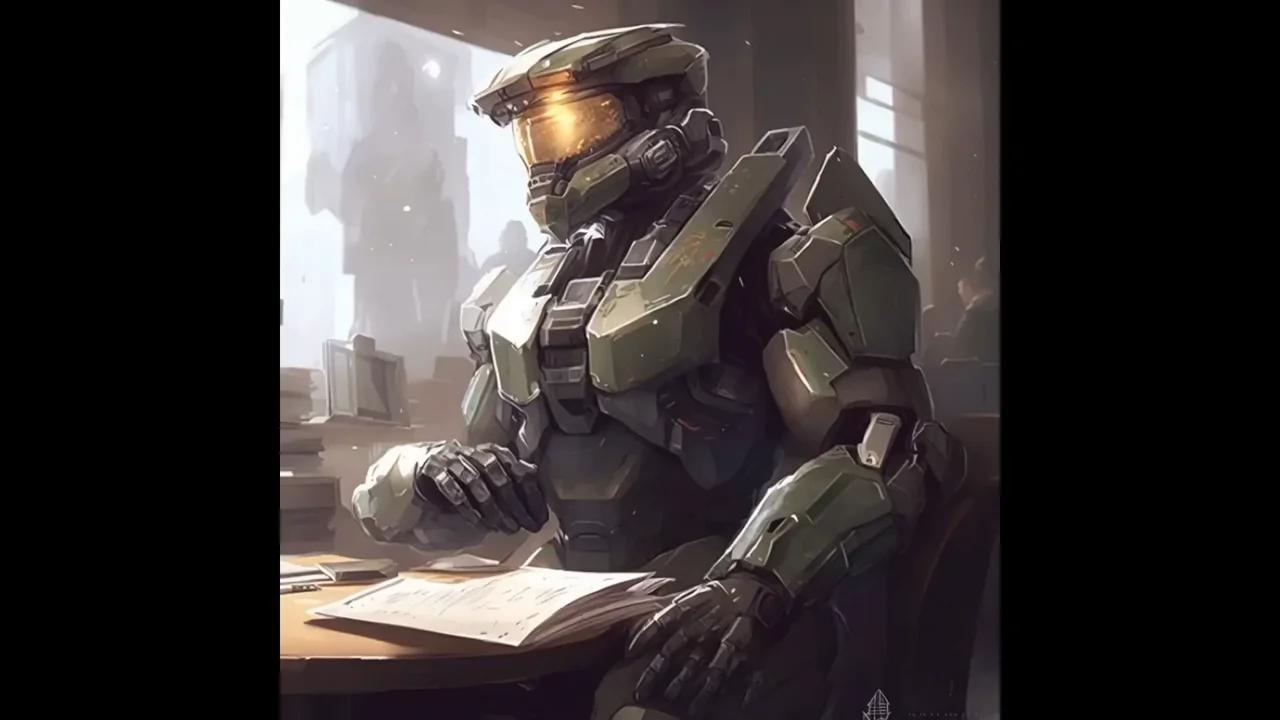 Ai- Halo Master Chief teaches you how to do taxes_1080p