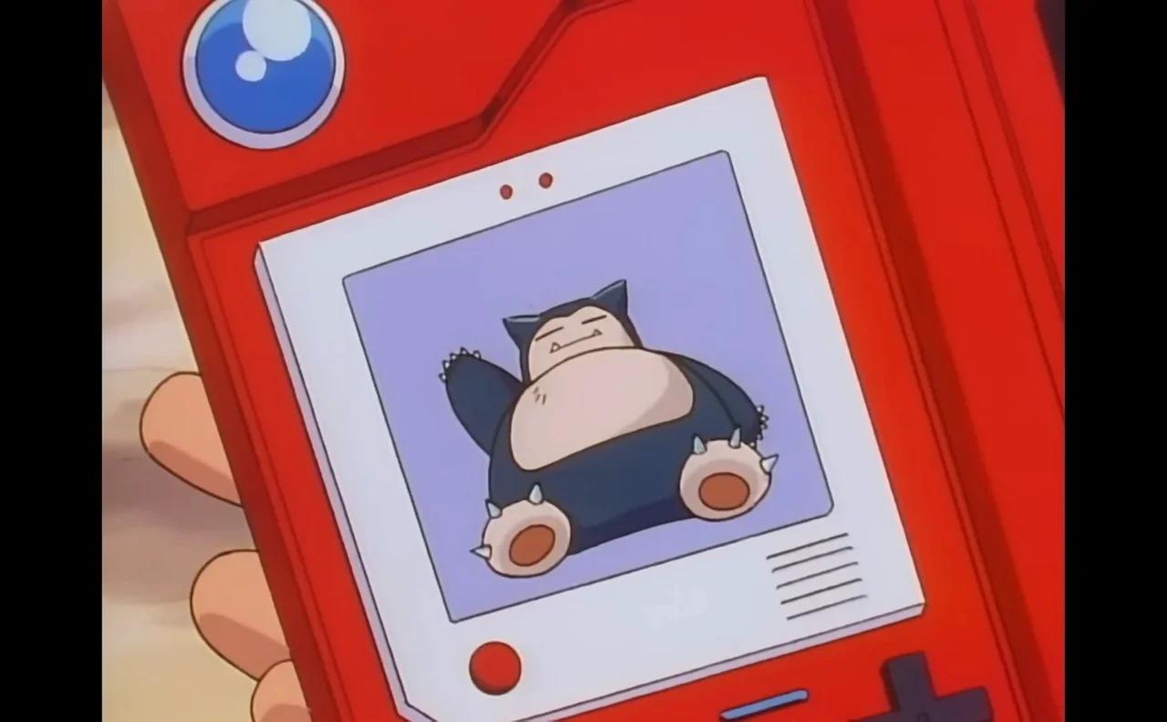 Snorlax WAKE UP Pokémon Indigo League scene