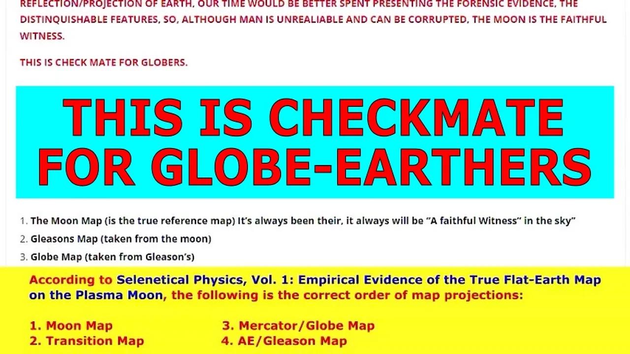 Ordinary Flat-Earthers Verify Lunar True Flat-Earth Map while Eric ...