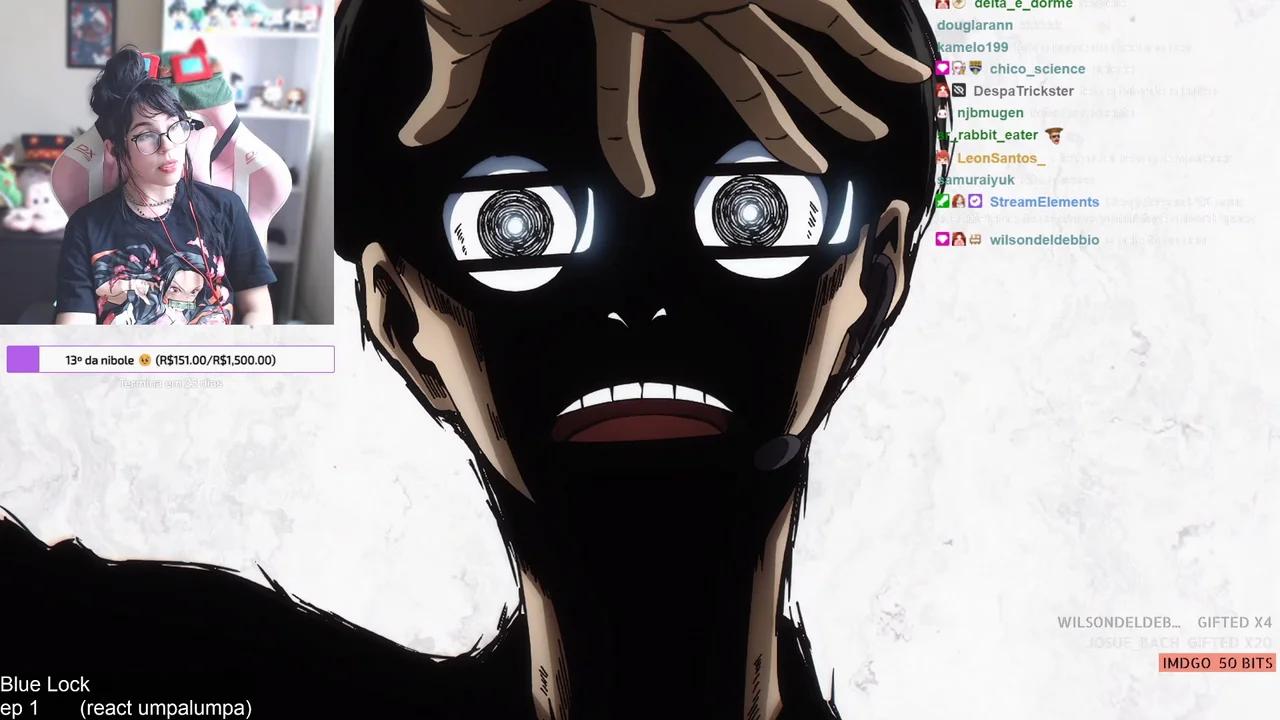 VODs de BLUE LOCK | React dos Episódios [01 - 04]