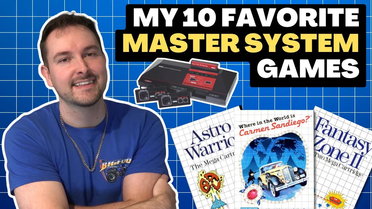 My 10 FAVORITE Sega Master System Games