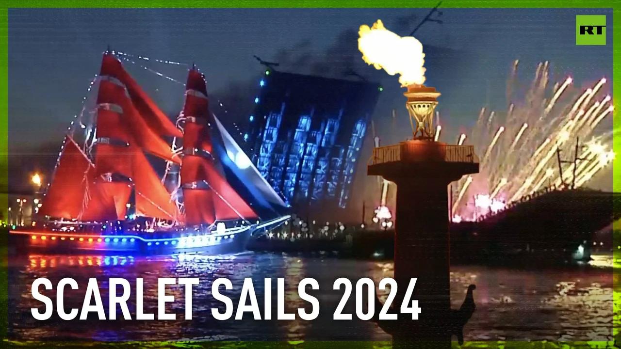 Scarlet Sails festival illuminates St. Petersburg's sky