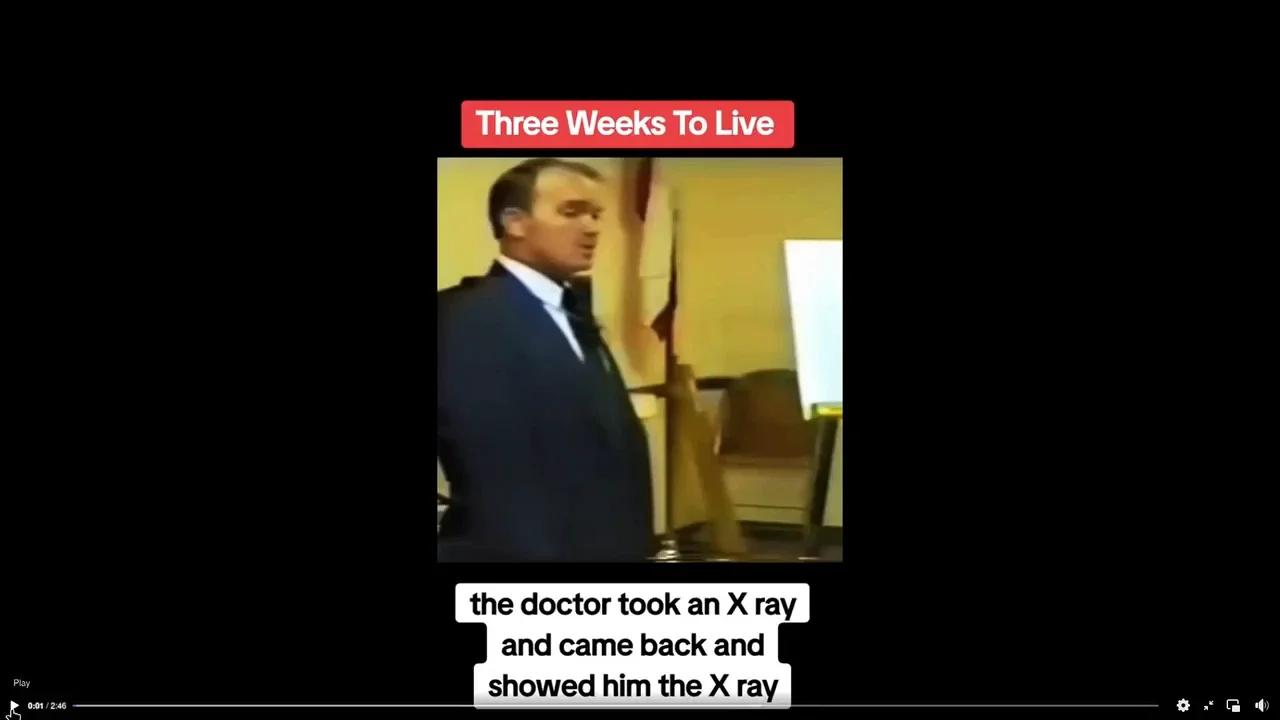 Only 3 Weeks To Live......Cancer Institute Actively Blocking Cures?