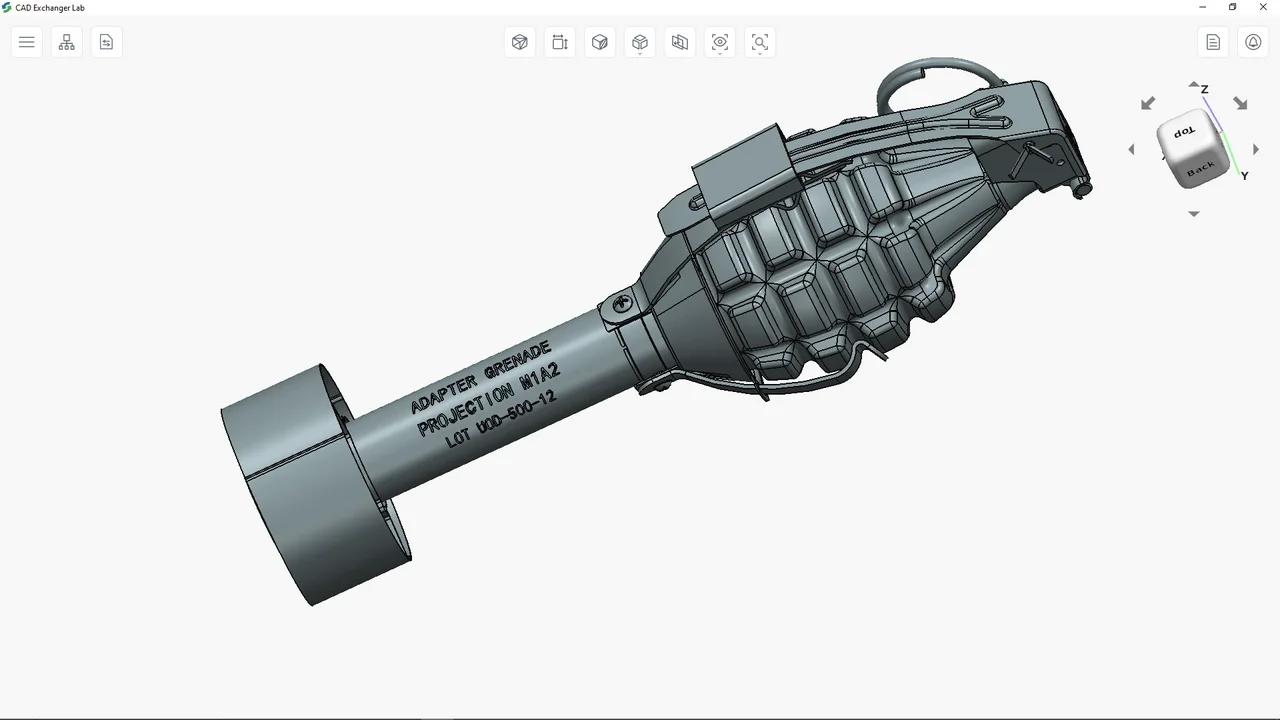 Rifel-grenade-with-m1-grenade-adapter