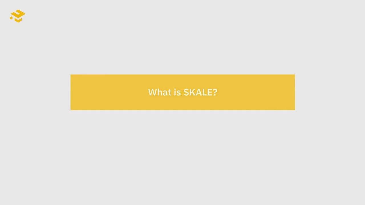 What Is SKALE (SKL) Explained for Beginners