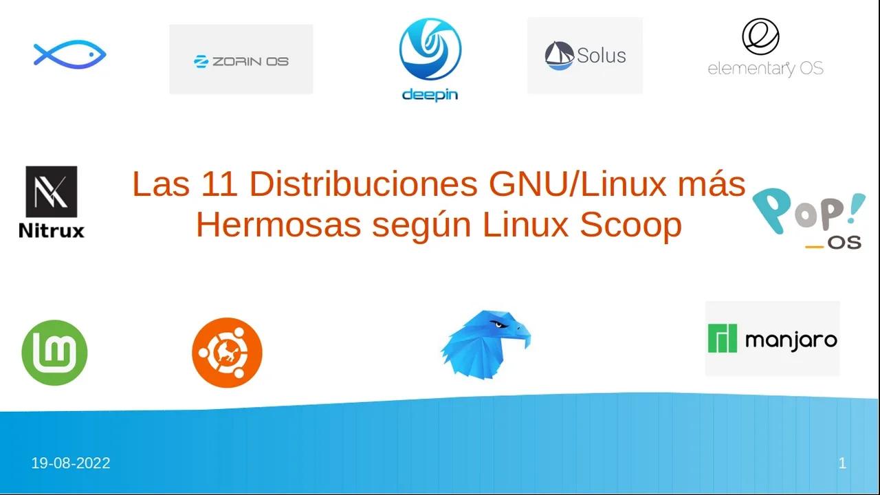 Las Distribuciones GNU Linux más hermosas del ecosistema