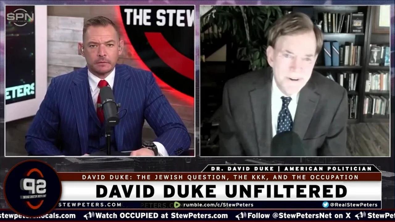 STEW PETERS SPECIAL DAVID DUKE UNFILTERED