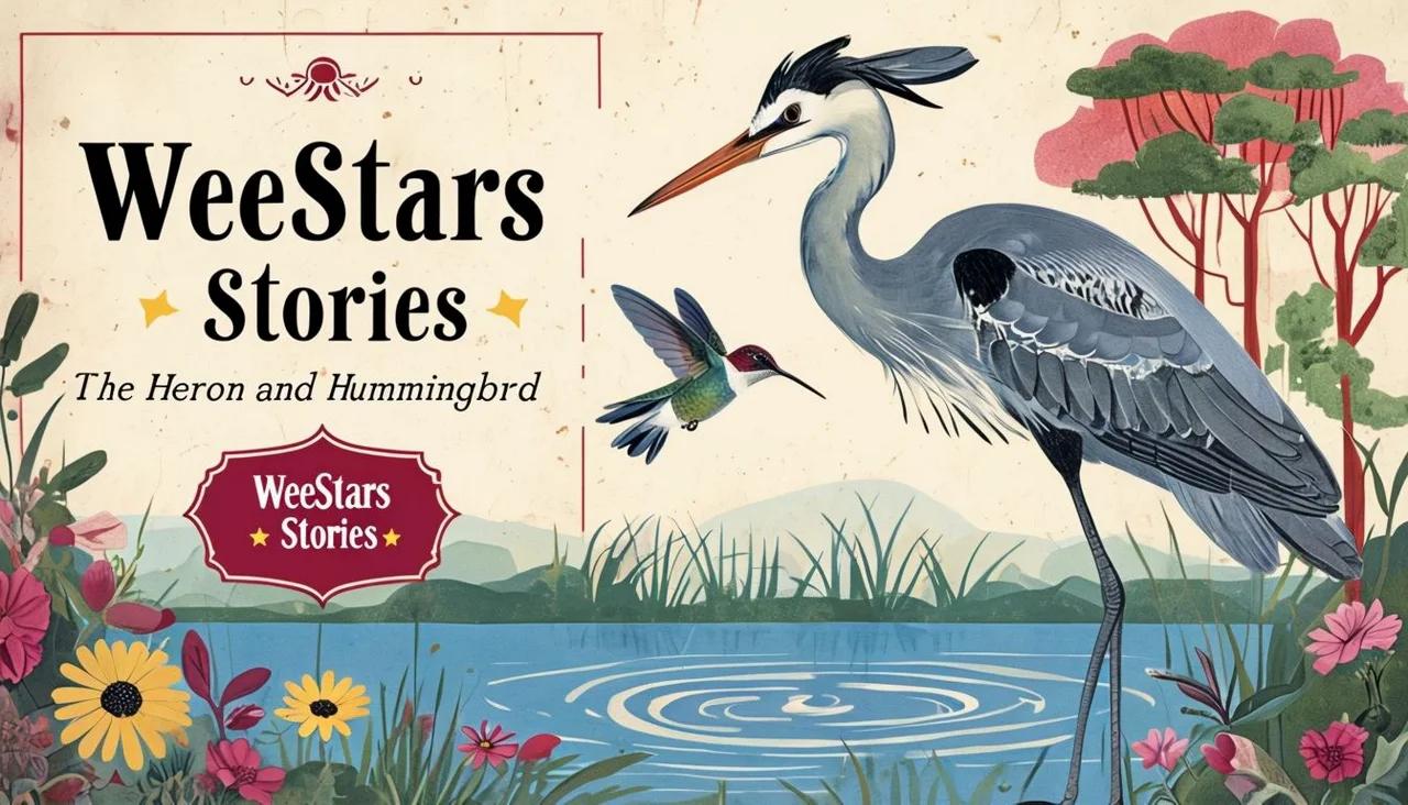 The Heron and the Hummingbird: A Graded Reader Tale of Friendship for ...
