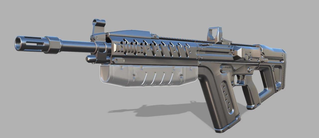 Halo Infinite Commando Rifle