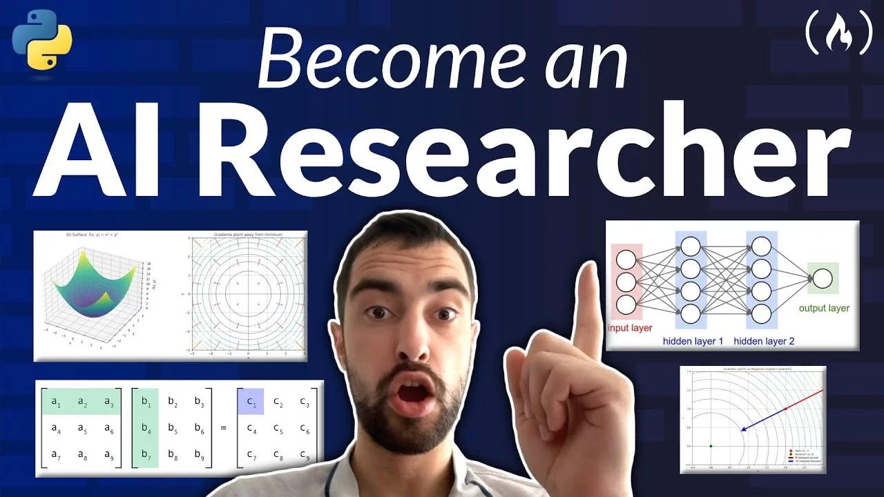 Become an AI Researcher - LLM, Math, PyTorch, Neural Networks, Transformers