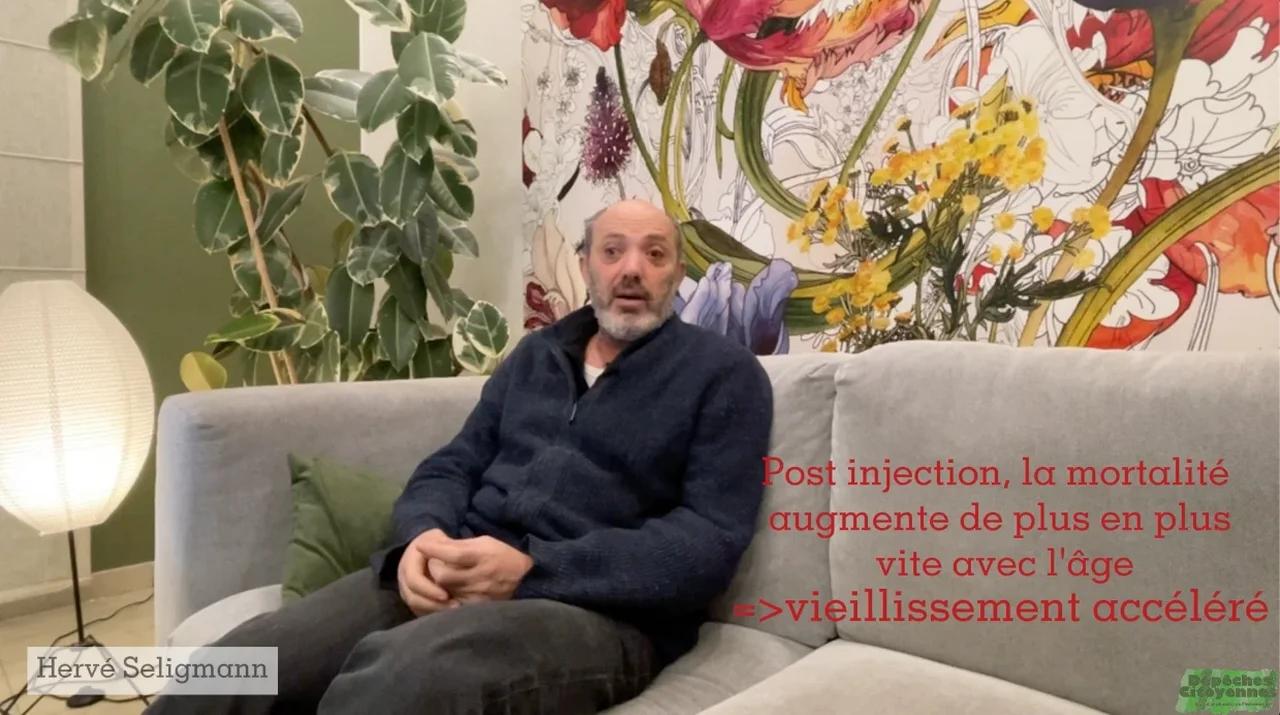 Le vieillissement des injectés est acceléré - Hervé Seligmann