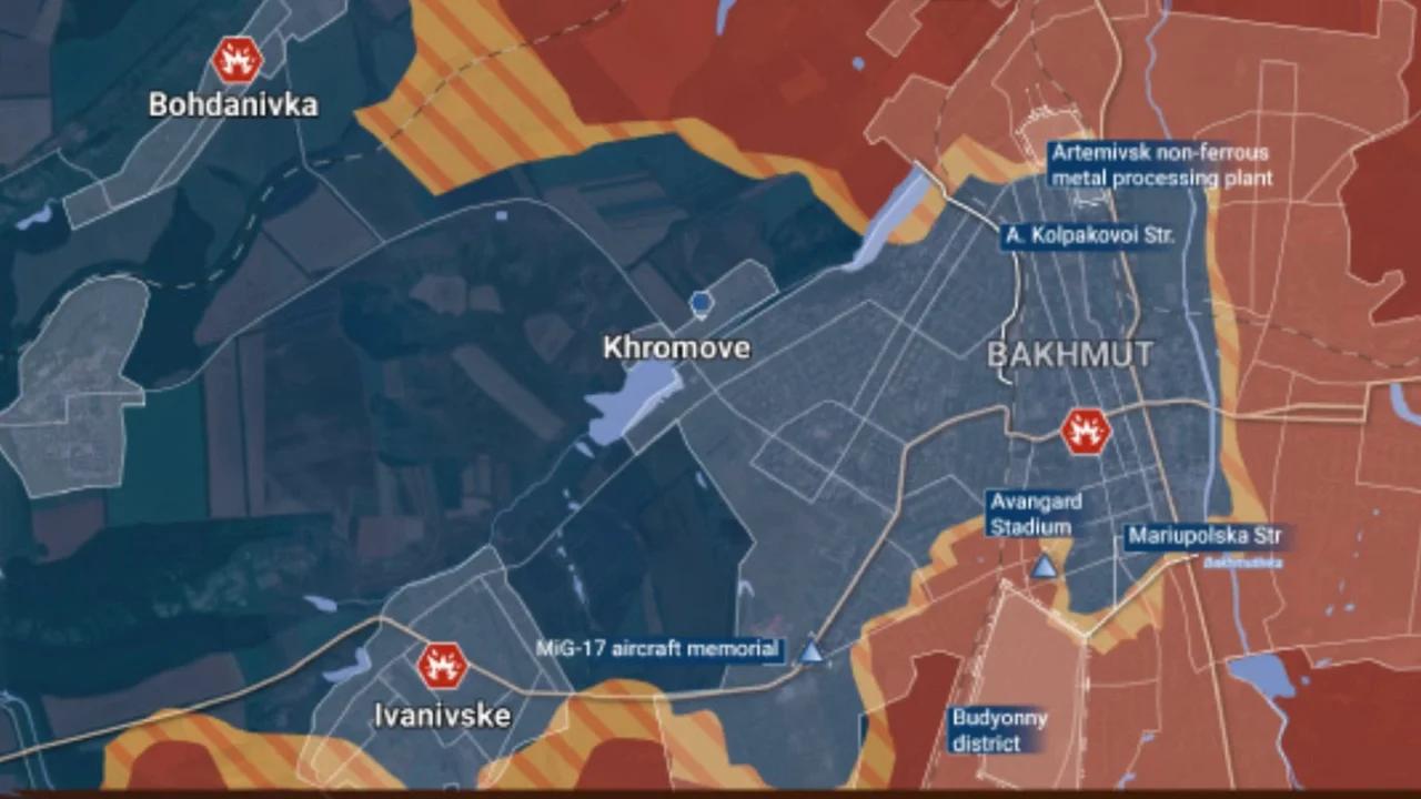 Ukraine Russian War Update, Rybar Map and Events for March 22, 2023 ...