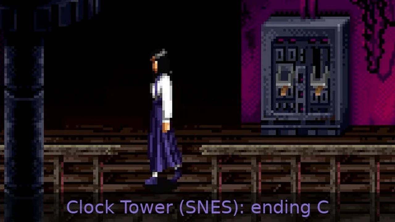 Clock Tower guide: ending C
