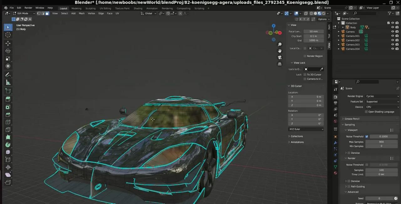Blender to Unity : faces not show, invisible