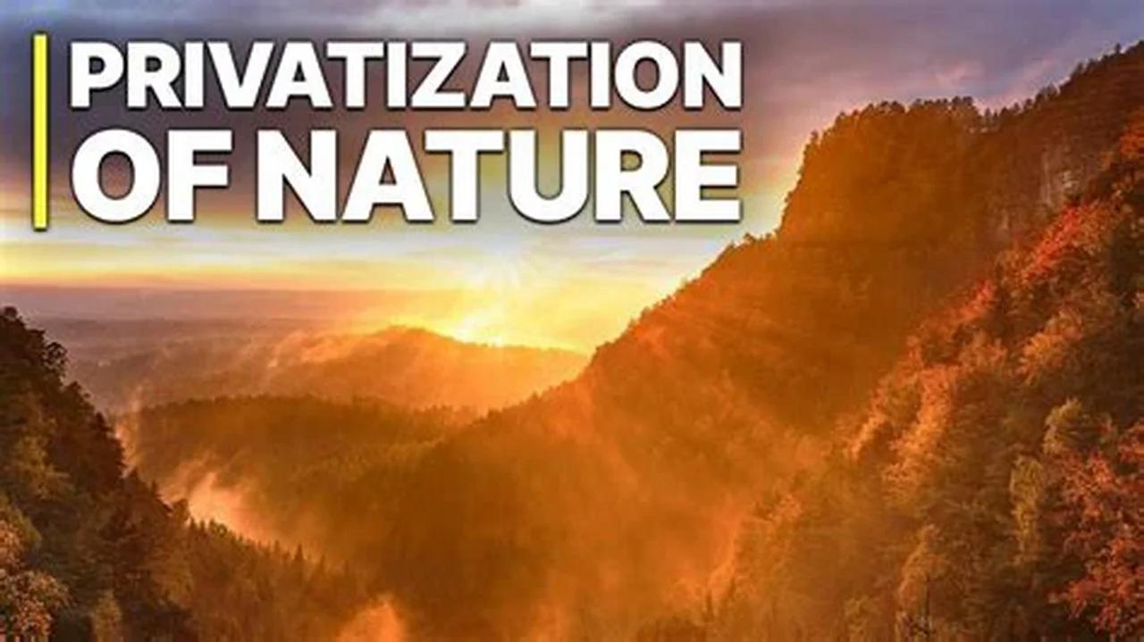 Banking Nature | The Privatization Of Nature | New Environmental ...