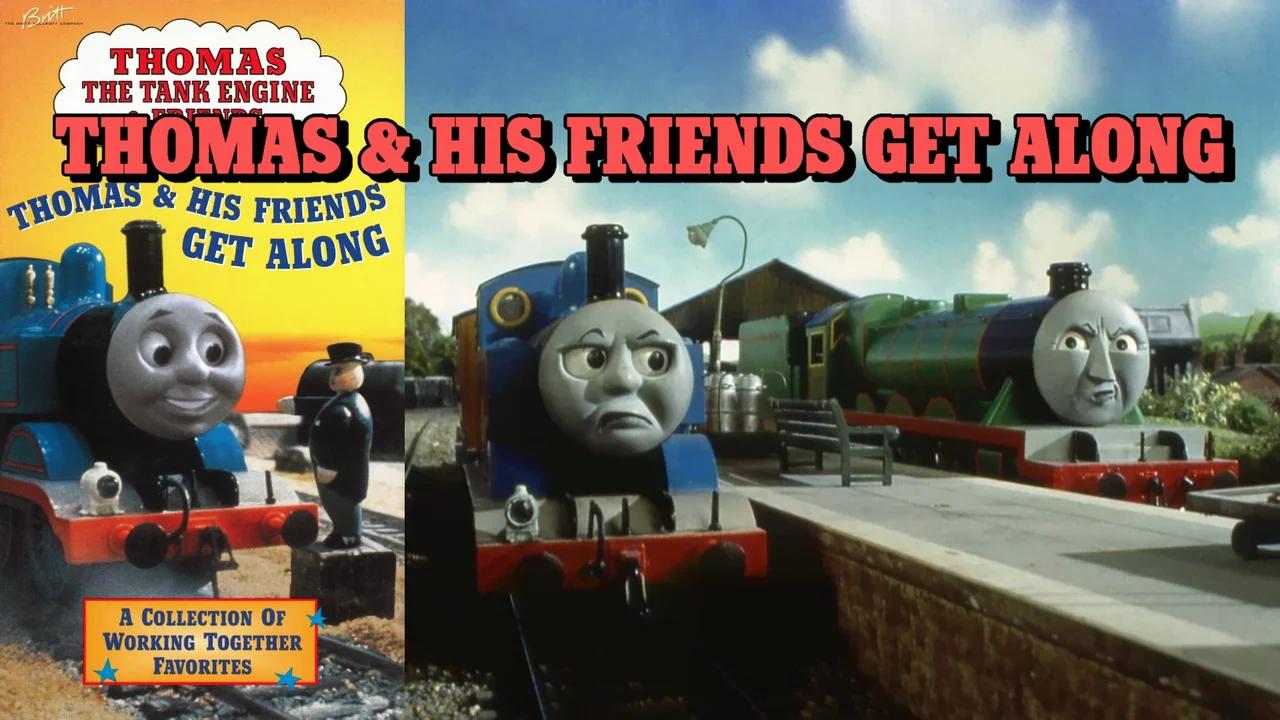Thomas & Friends - Thomas & His Friends Get Along (1998 Anchor Bay Entertainment VHS, George ...