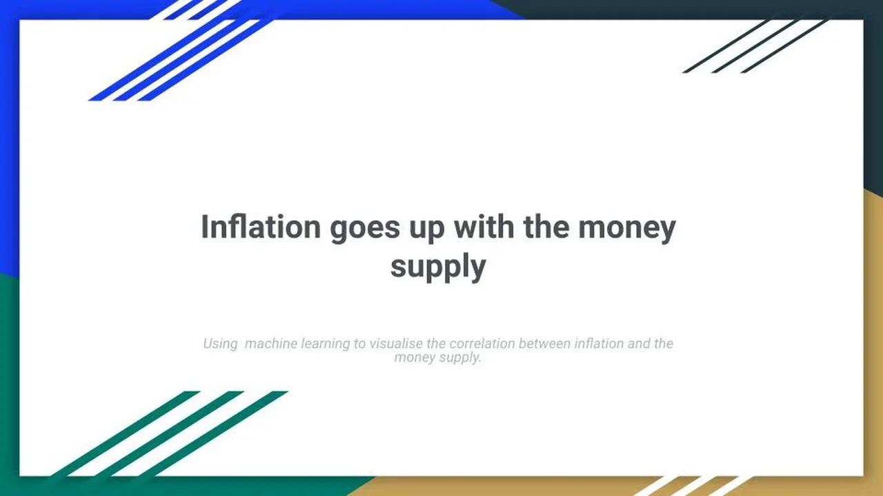 Inflation Goes Up With the Money Supply