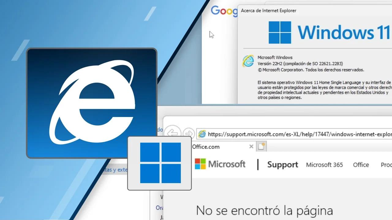 Usar Internet Explorer 11 en Windows 11 (sin el modo de Edge)