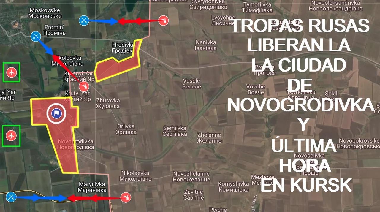 ¡URGENTE_ TROPAS RUSAS CAPTURAN LA CIUDAD DE NOVOGRODIVKA Y LAS ...