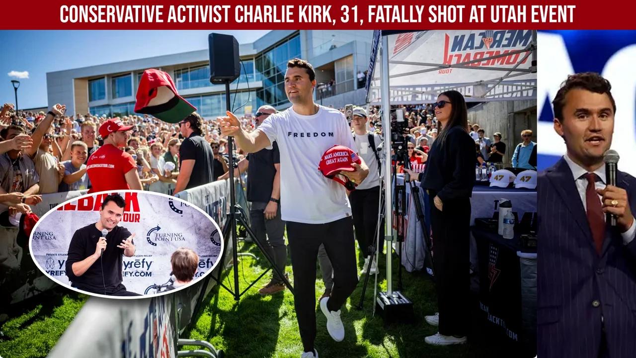 BREAKING: Conservative Commentator Charlie Kirk Killed in Utah College ...