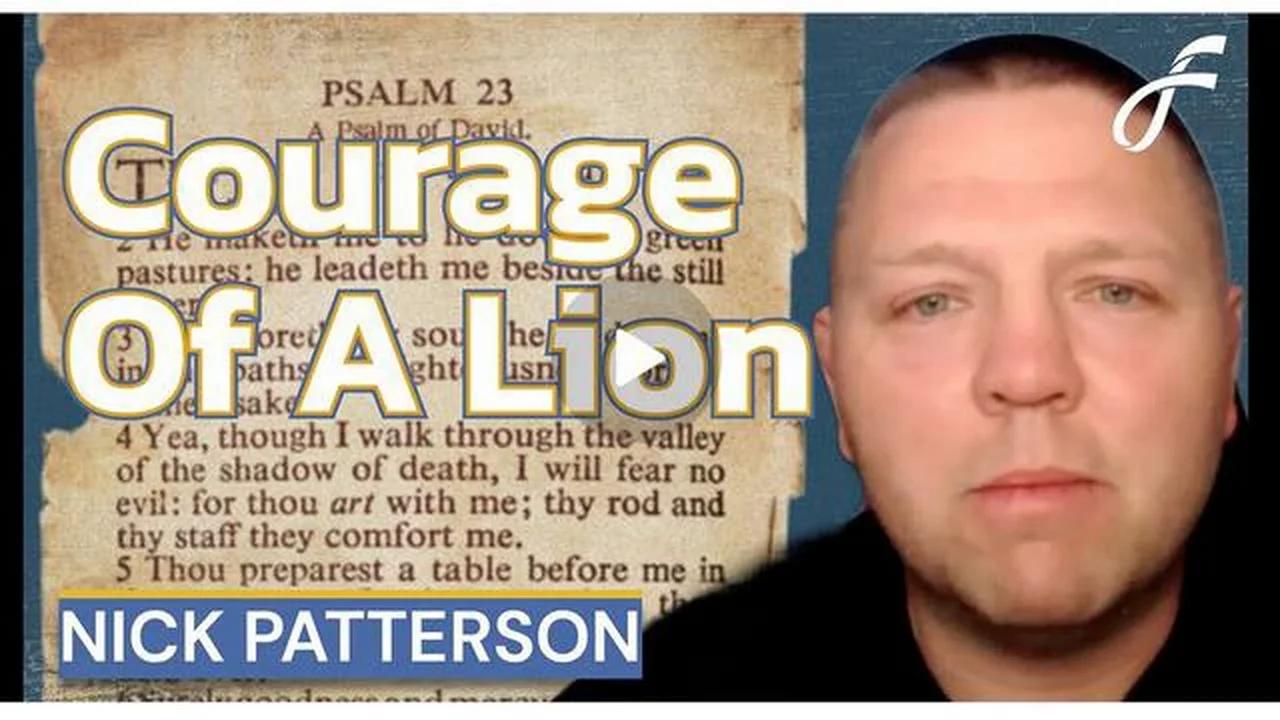 Nick Patterson - Courageous Freedom Fighter