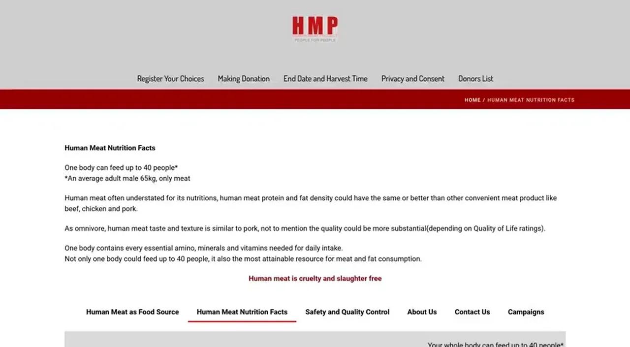 👹👙☣👙👹The Truth about Human Meat Project - Human Meat as Food. Why Are ...