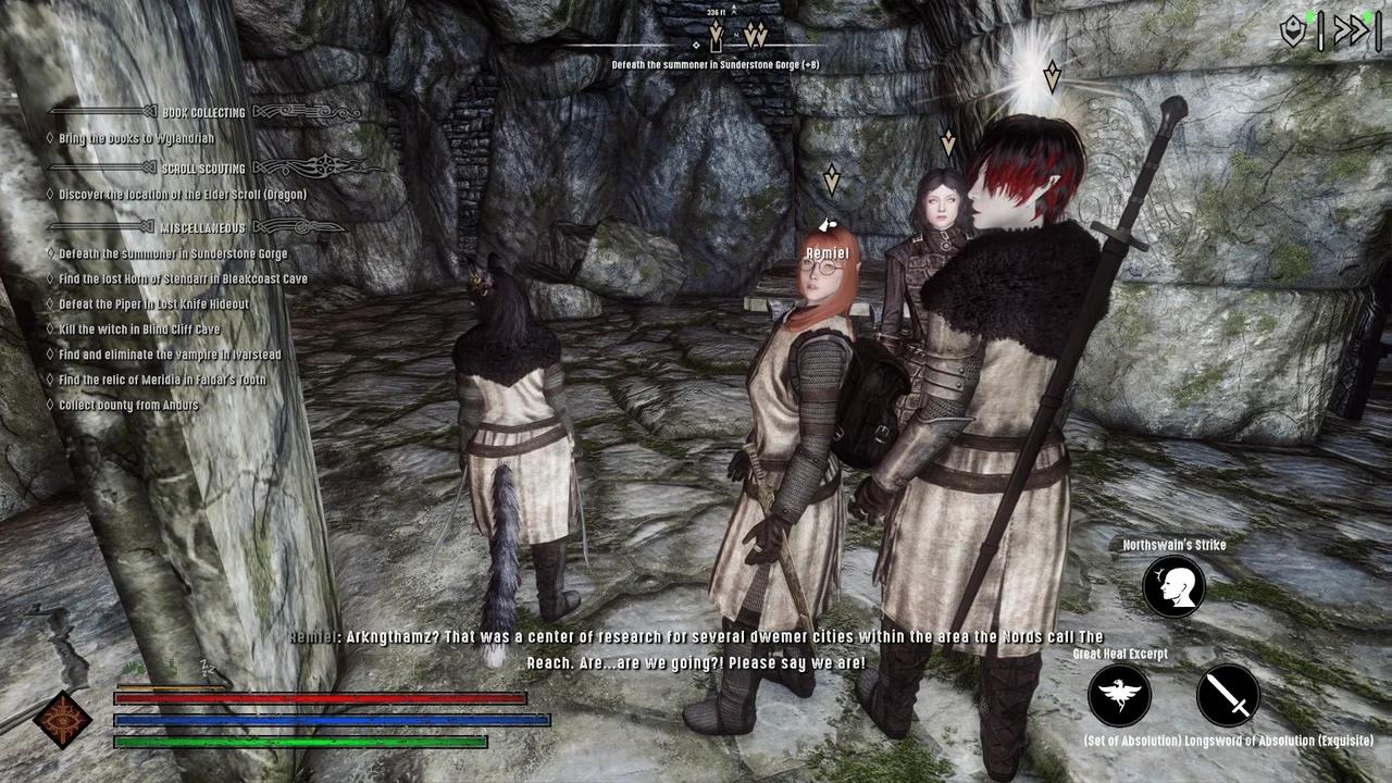 Skyrim Modded Stream 01 : Remiel Quests