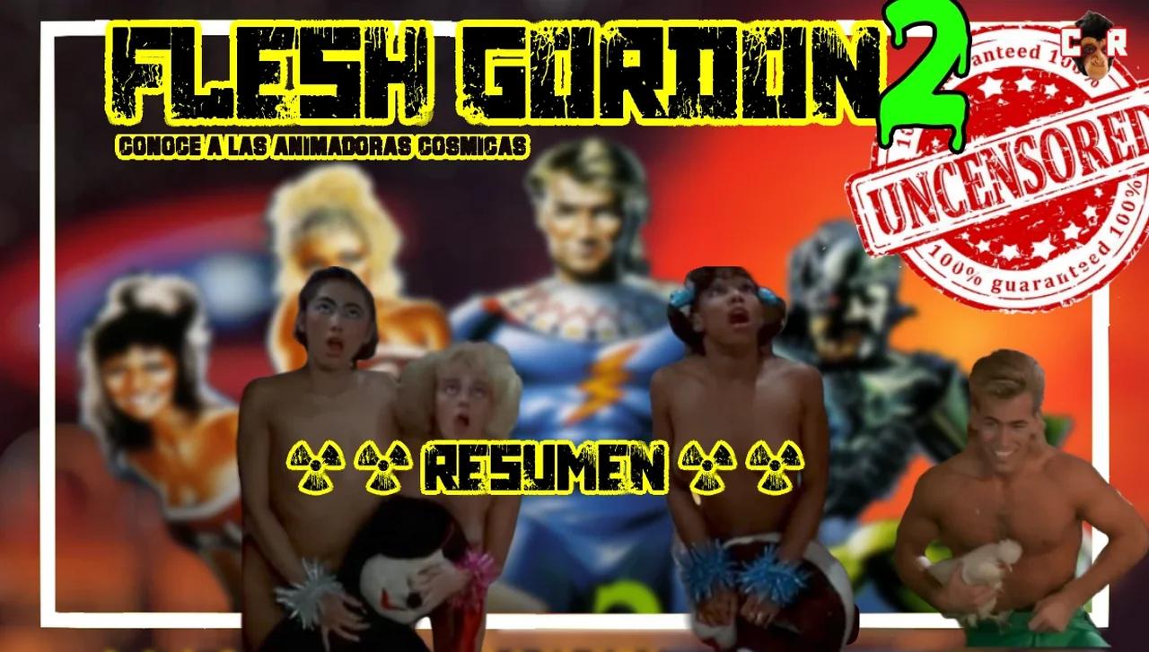 Resumen de ¨Flesh Gordon 2 y Las Animadoras Cósmicas¨