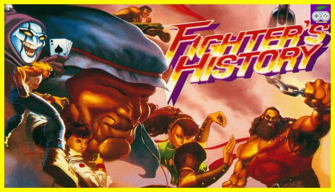 Fighter's History [ SNES ] Gameplay Completa Até Zerar - 1CC