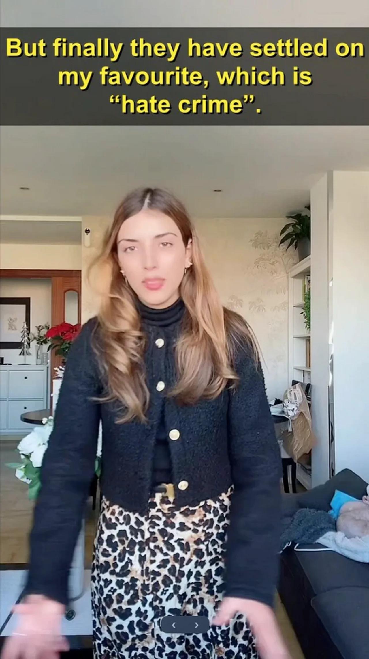 Isabel Peralta reports on the start of her Madrid trial for 'hate crime'