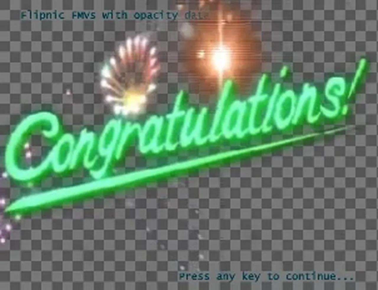 Flipnic - Cutscenes with translucency data [FMV]