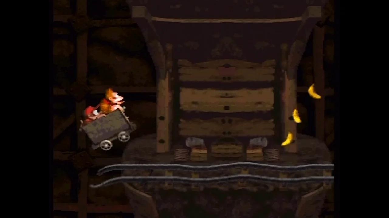 Donkey Kong Country Playthrough (Actual SNES Capture) - Monkey Mines