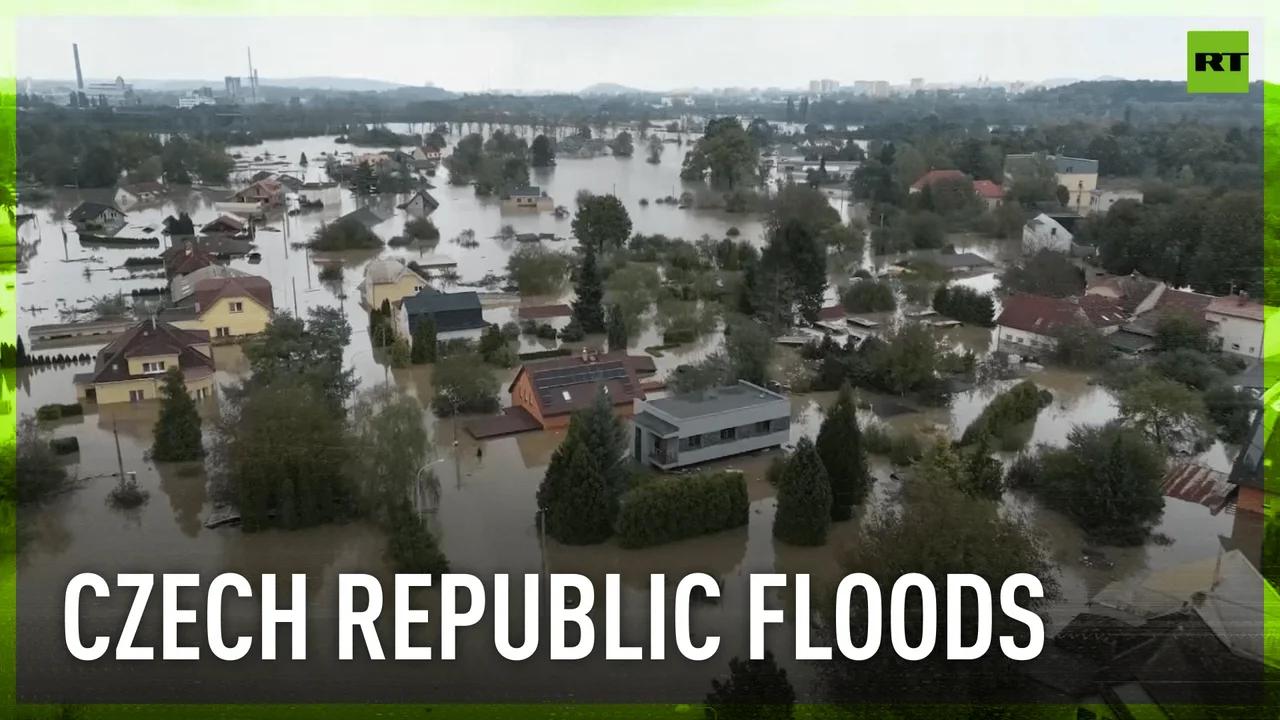 Severe flooding hits northeastern areas of Czech Republic