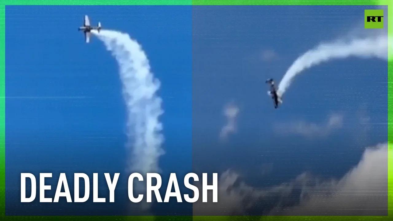 Plane crashes during New Mexico air show