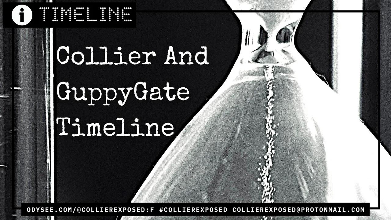 Stuart Collier and Guppygate Timeline (#CollierExposed)