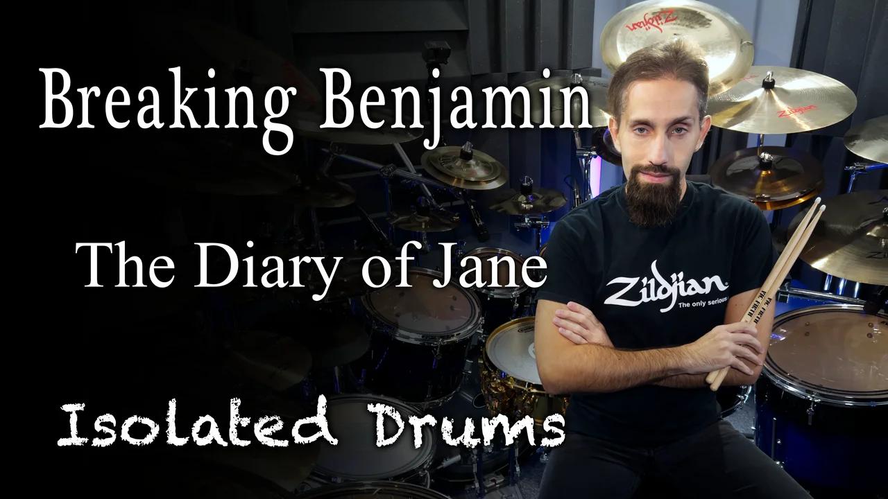 Breaking Benjamin - The Diary of Jane | Isolated Drums | Panos Geo