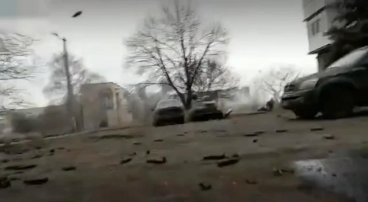 Wagner PMC fighters' barrage fire on the AFU in one of the Bakhmut ...