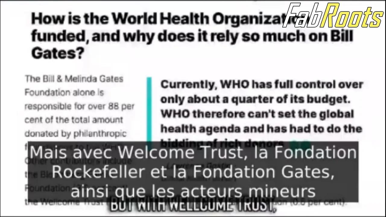 Dr David E. Martin« Gates représente 88% des dons à l’*MS 🔥🔥🔥