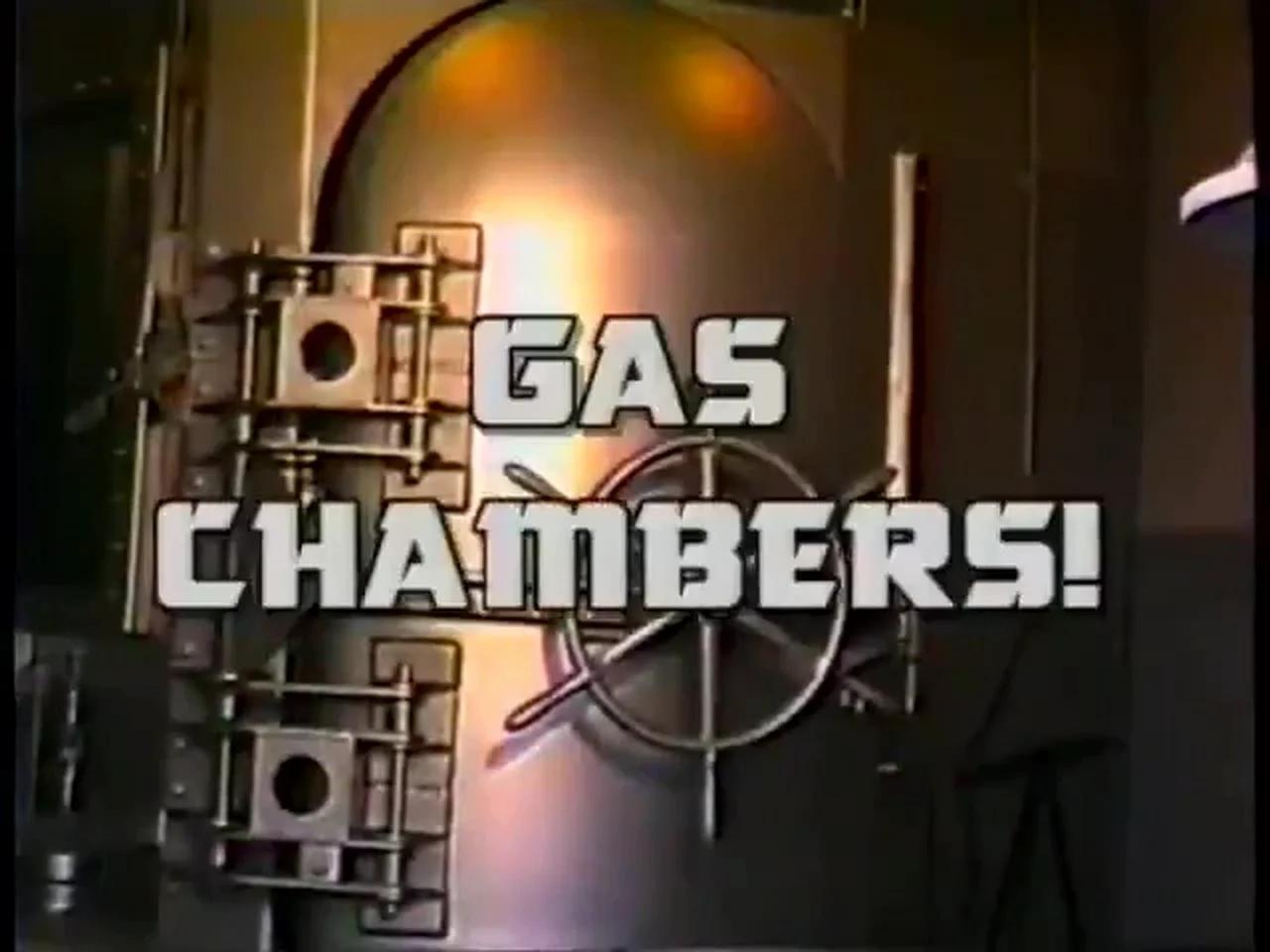 Fred Leuchter Compares Real American Gas Chambers to Hitler's 'Gas..Huts'