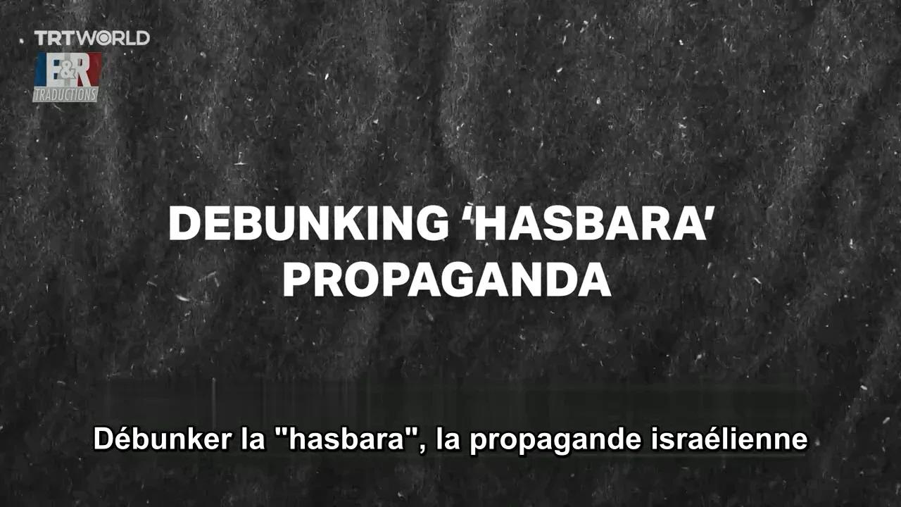 La mort de la « hasbara