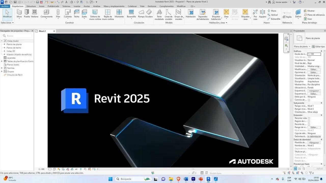 Descargar e Instalar Autodesk REVIT 2025 FULL Español e Ingles