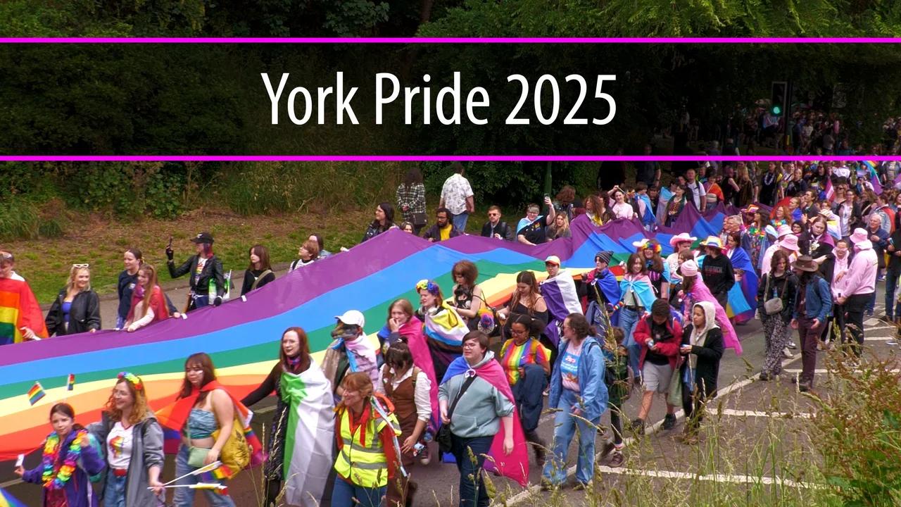 Vlog: Scenes from York Pride Parade - June 2025