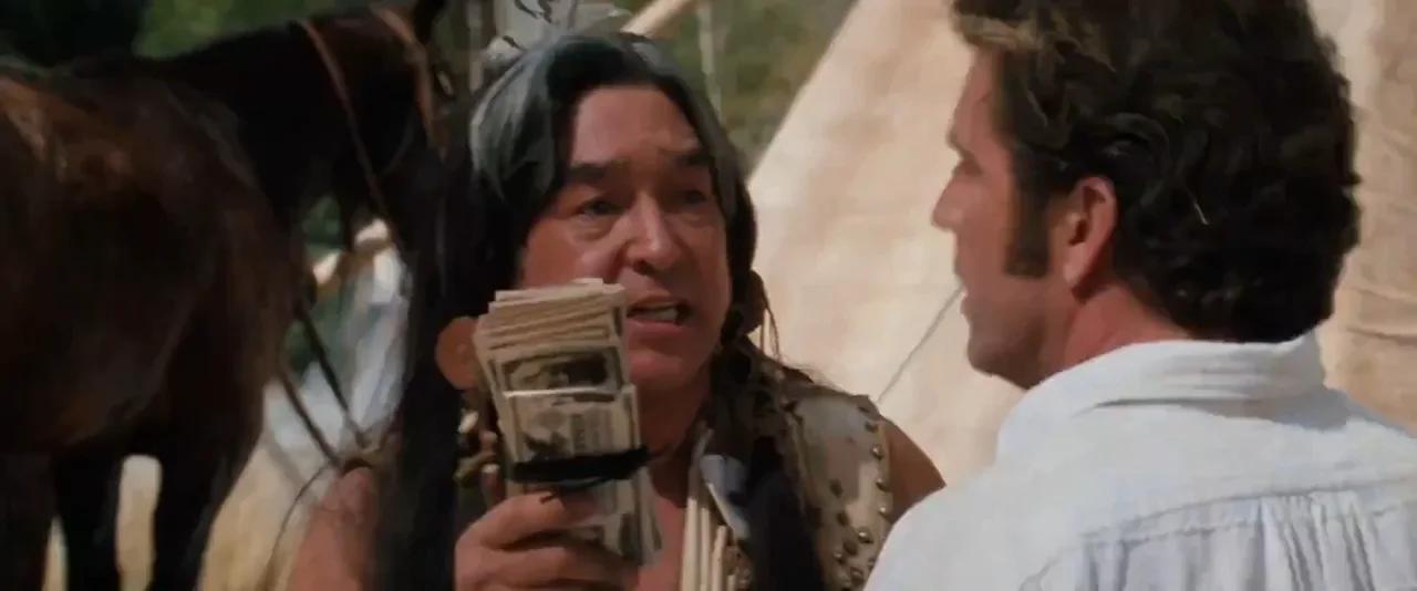 Maverick (1994) - Graham Greene with Mel Gibson