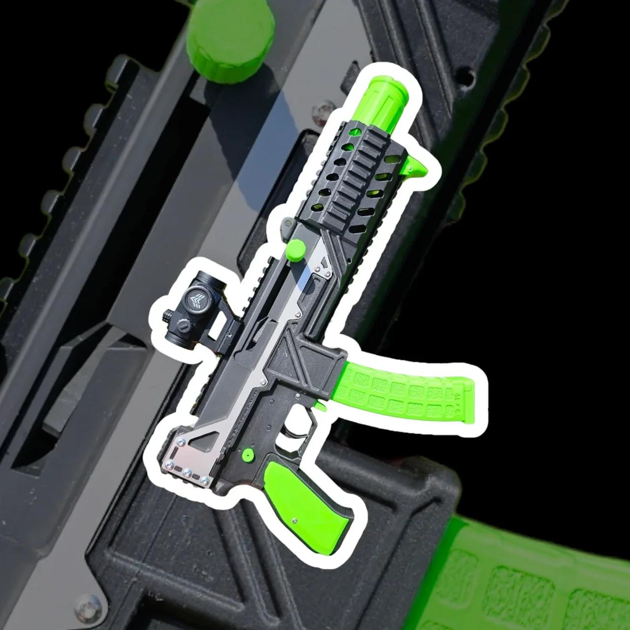Krrawns Rail/shroud for DB Firearms Alloy Mac