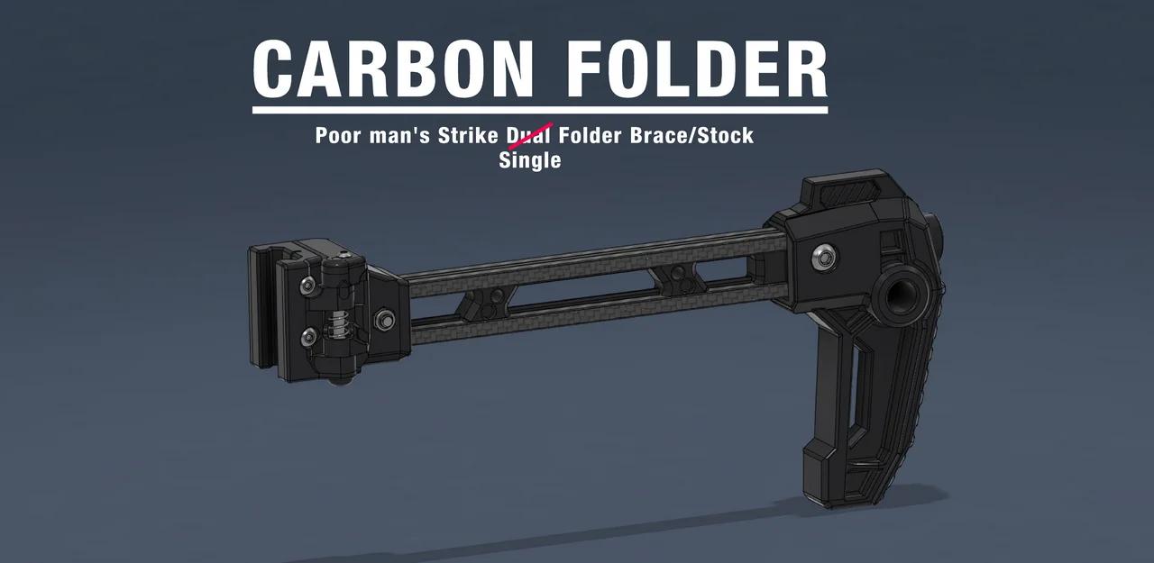 Carbon Folder Stock/Brace