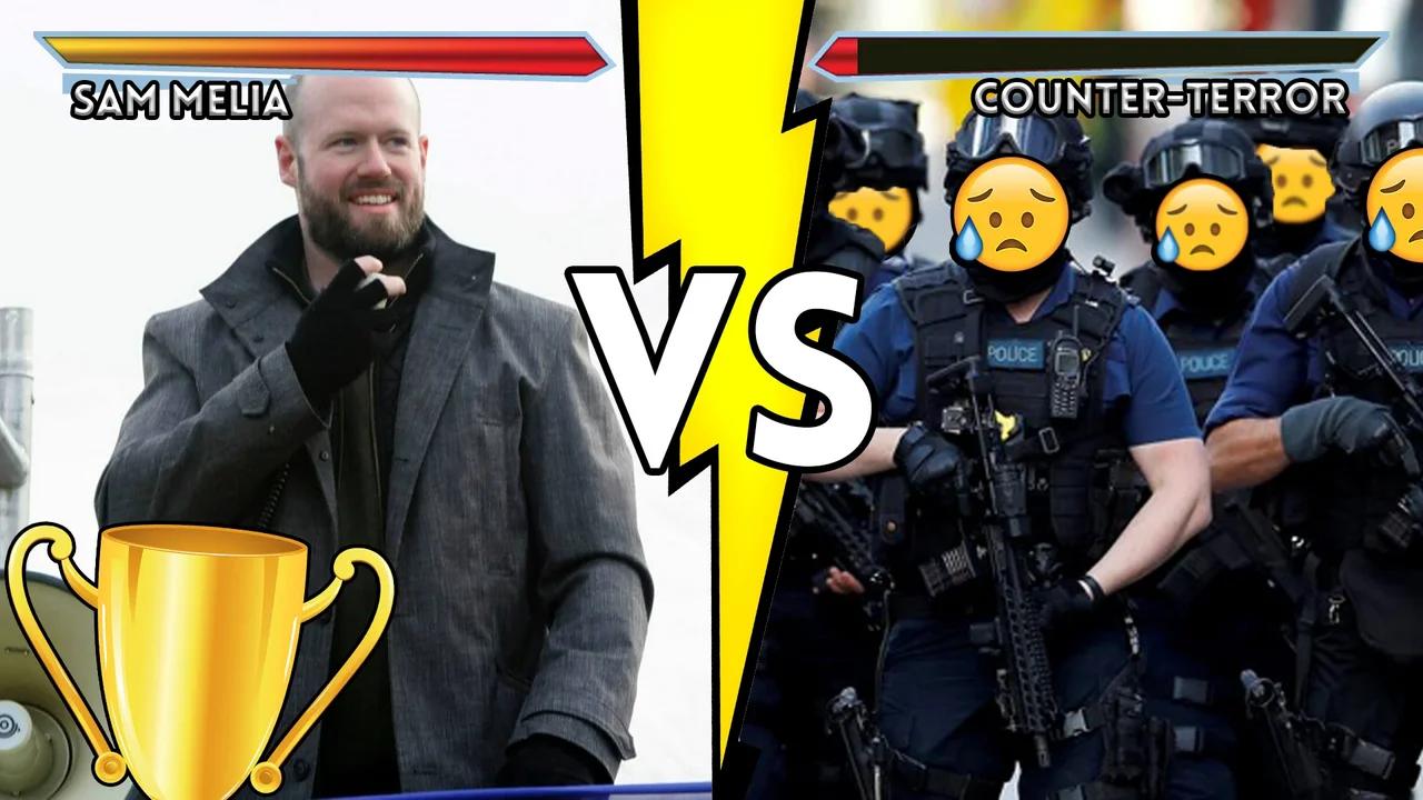Sam Melia Vs. Counter-Terror: They Failed!